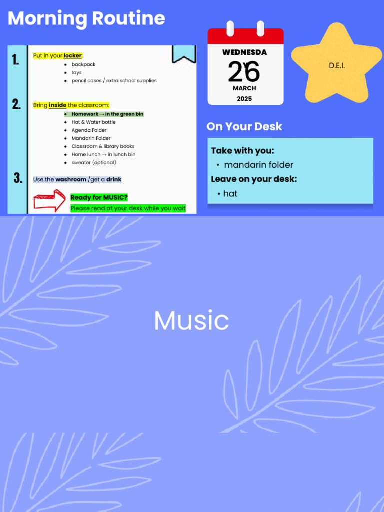 Grade 4 Daily Classroom Routine Guide | PDF | Vocabulary