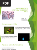 Variantes Explicadas Quimioluminiscencia CLIA ECLIA | PDF | Química