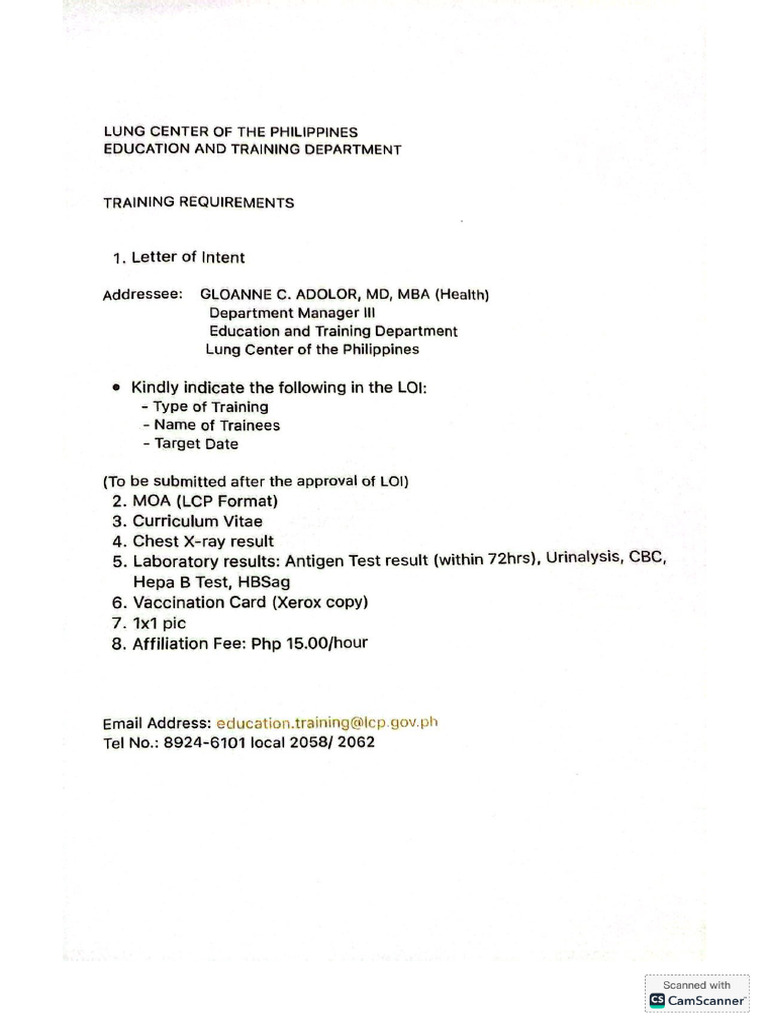 lab requirement | PDF