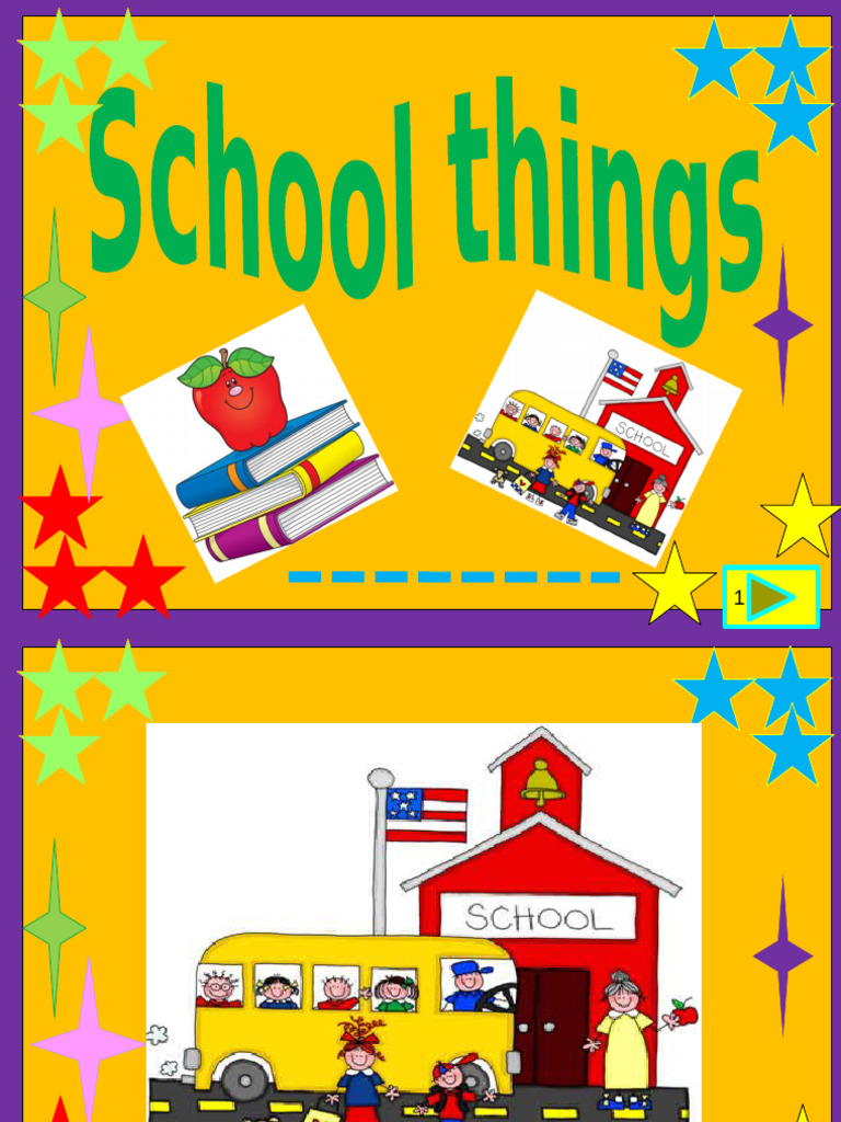 School Things Classroom Posters 135582 | PDF