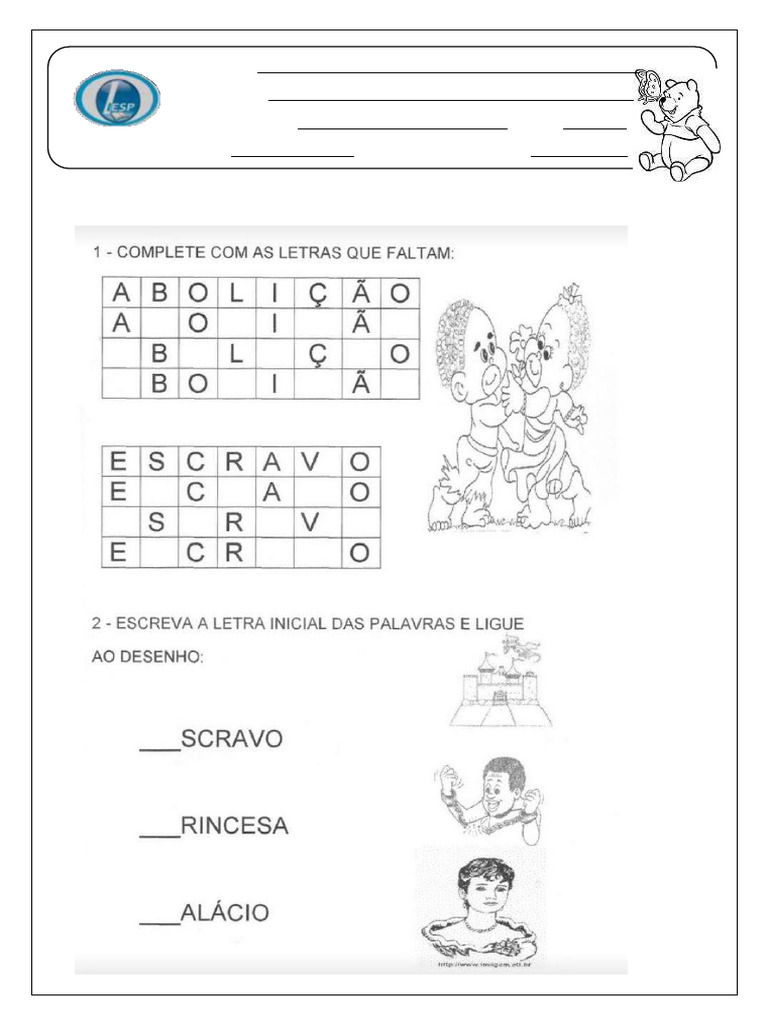 Prova 4 Ano HistÃ Ria Novembro Le | PDF