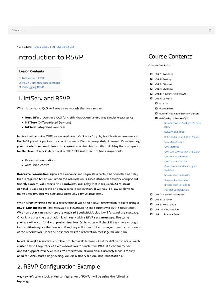 Introduction To RSVP | PDF