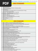 IEEE Standards List | PDF | Electric Power System | Electric Power ...