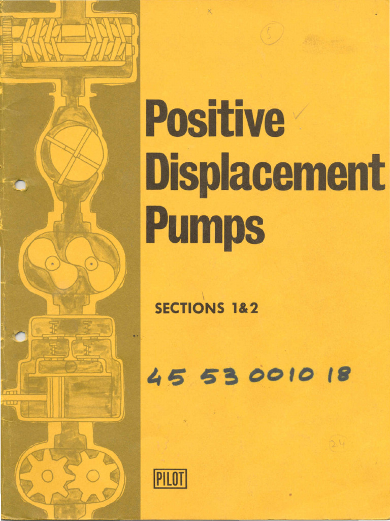 API Pilot - Positive Displacement Pumps Section 1-2 | PDF