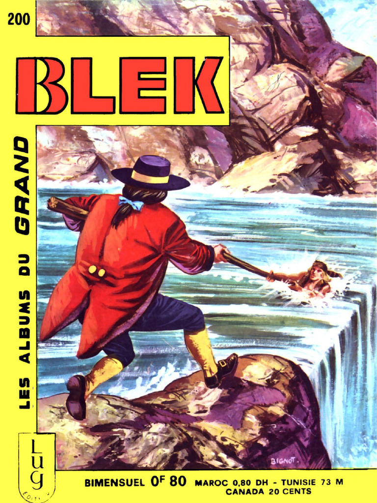 BANDE DESSINEE Les albums du Grand Blek - 200 - 5 novembre 1971 | PDF
