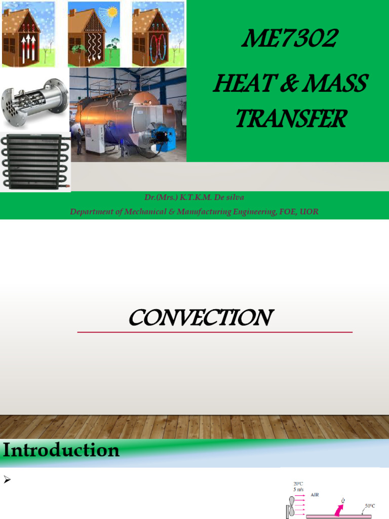 3. Introduction to Convection | PDF | Fluid Dynamics | Boundary Layer