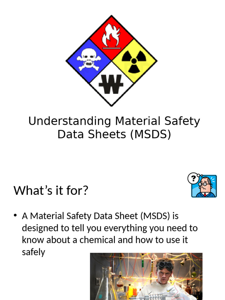 MSDS Guide: Safety Data Essentials | PDF