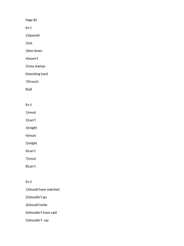 English Unit 9 Workbook | PDF