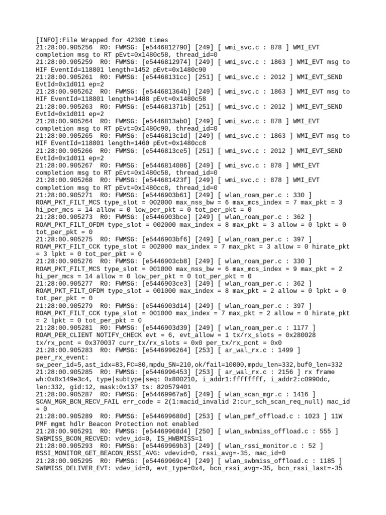 Cnss FW Logs 001 | PDF | Branches Of Meteorology | Meteorological Phenomena