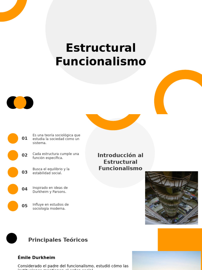 Introducción al Estructural Funcionalismo | PDF | Epistemología de la ciencia | Psicología Social