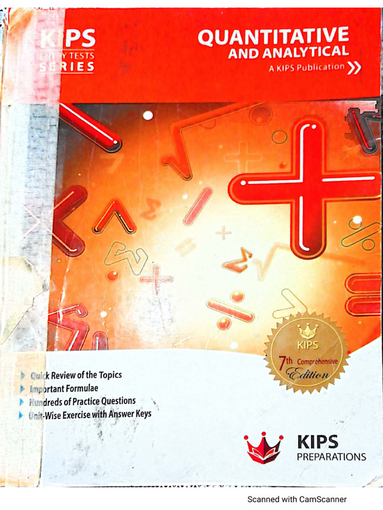 KIPS Entry Test Book | PDF