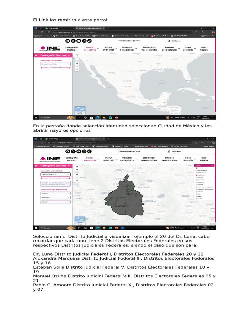 Manual de Uso de Mapas PDF y Digital | PDF
