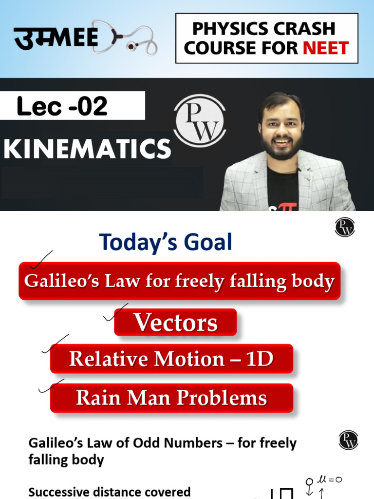 Kinematics 2 - by Alakh Sir | PDF | Euclidean Vector | Torque