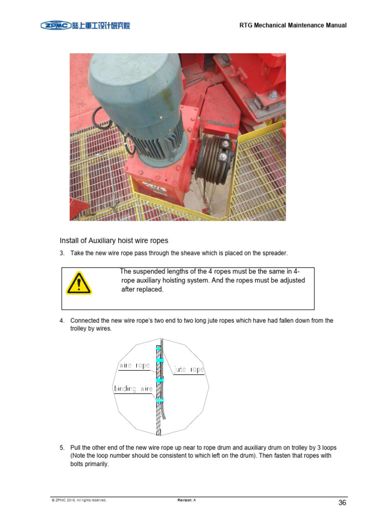 RTG Mechanical Maintenance Manual (233-247) | PDF | Paint | Abrasive