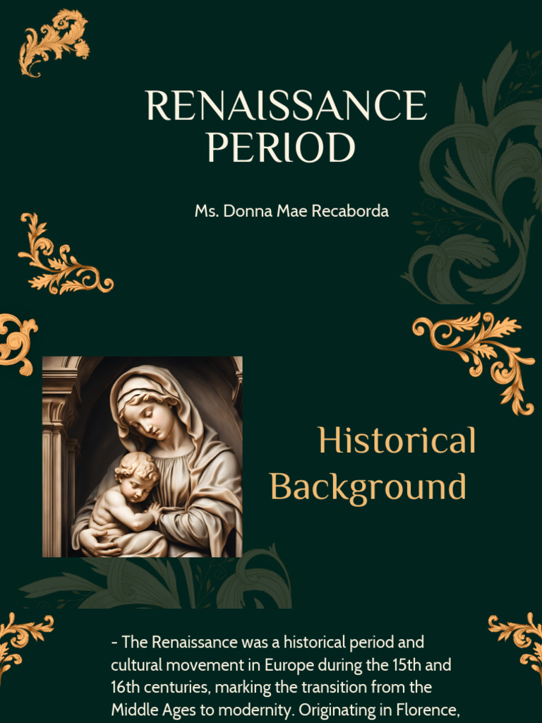 Group-4-Renaissance-PeriodArt 20250305 085046 0000 | PDF | Renaissance ...