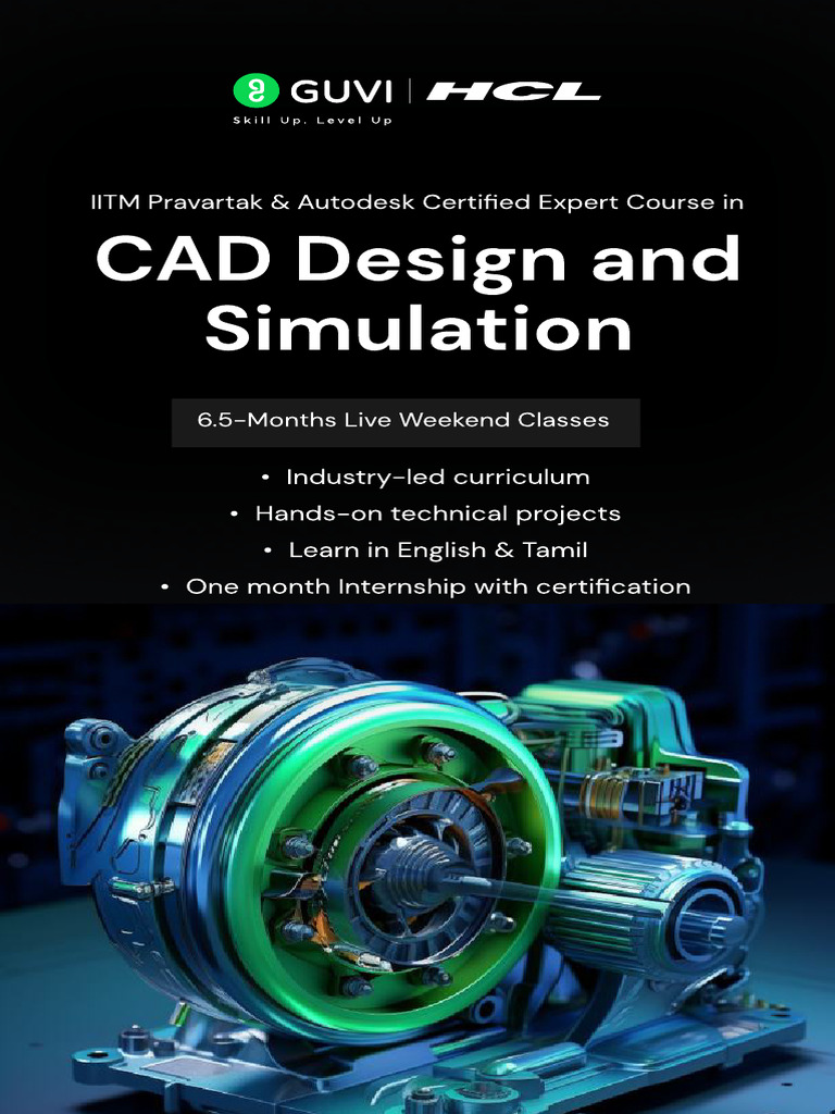 CAD Design and Simulation Course Syllabus | PDF | Finite Element Method | Simulation