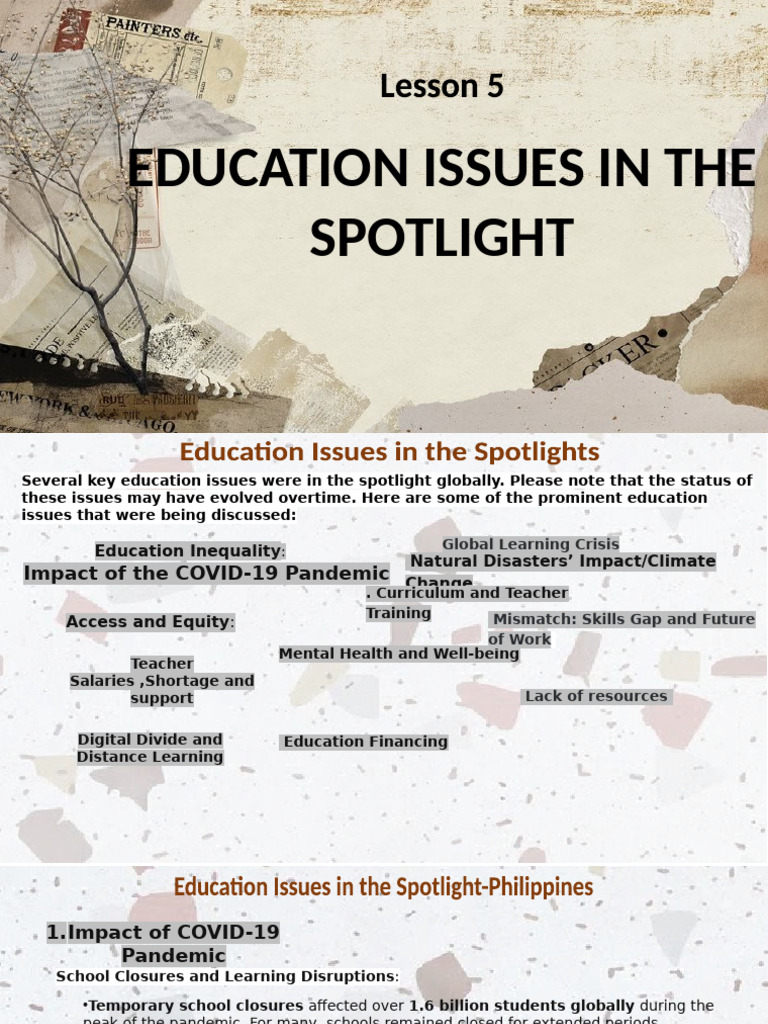 CURRENT ISSUE - World (Autosaved) | PDF | Natural Disasters | Teachers