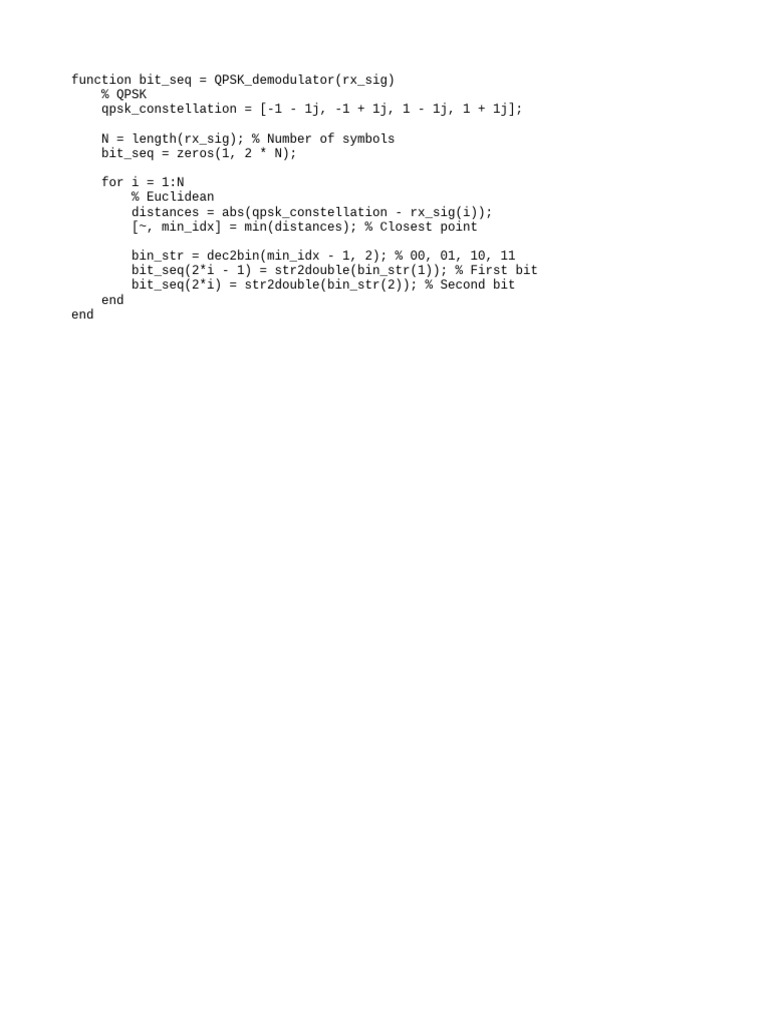 Function Bit_seq = QPSK_demodulator | PDF