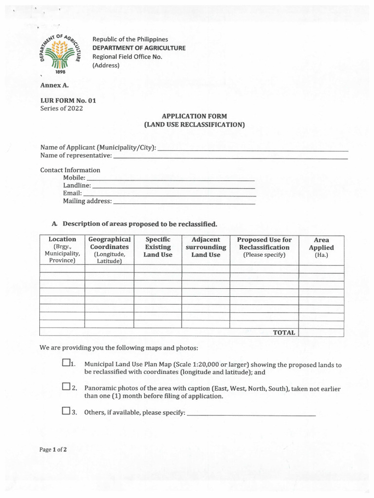 DA CERT FORM 1 - WITH MC 26, s2022 | PDF
