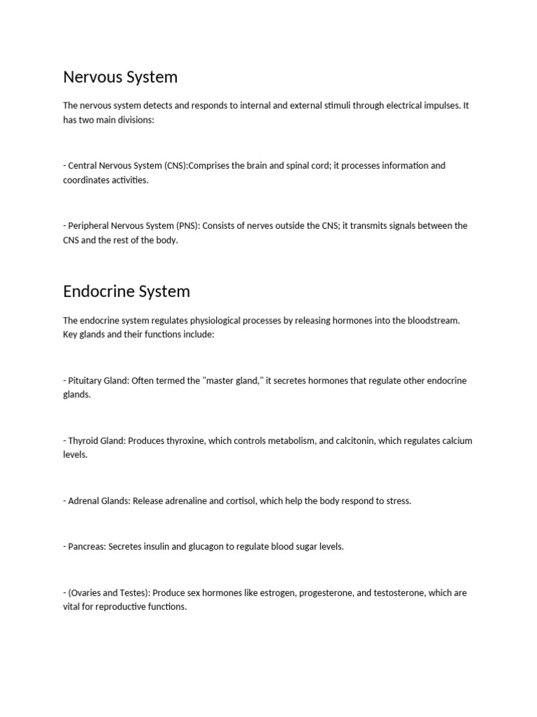 3RD-QUARTER-REVIEWER-SCI | PDF | Endocrine System | Hormone