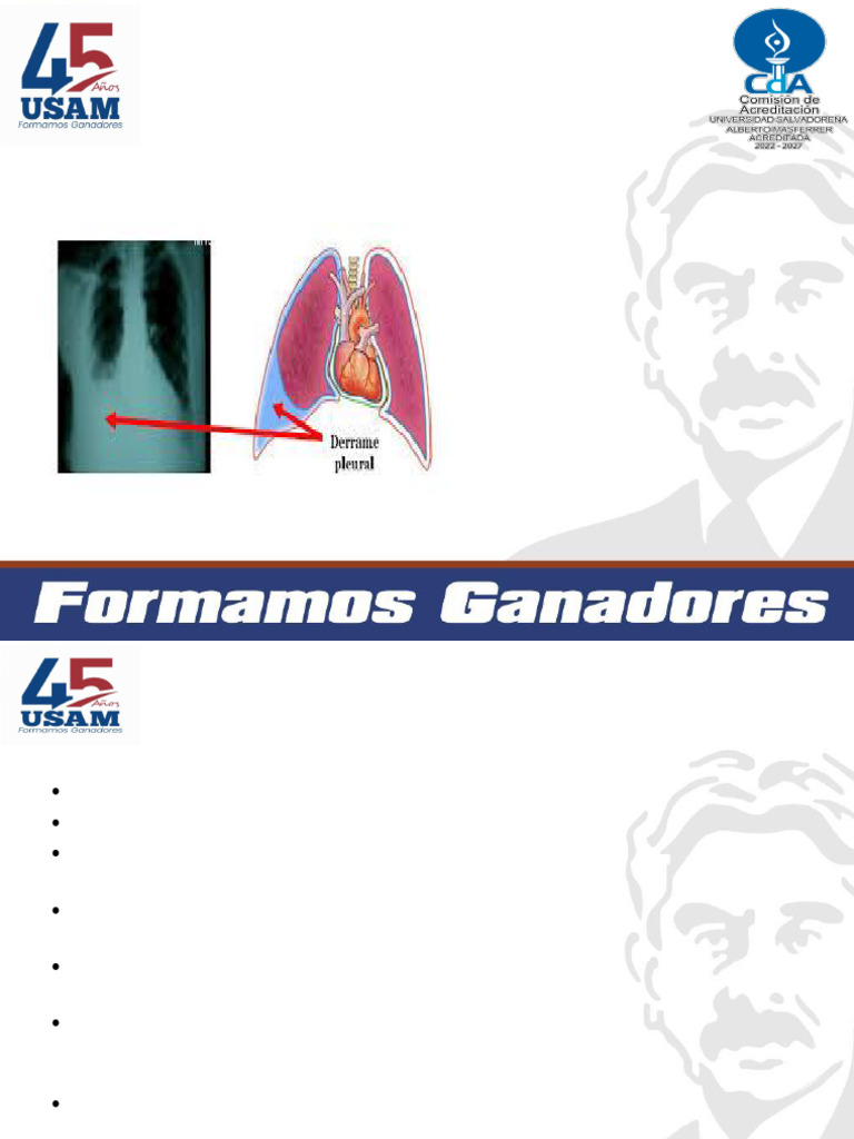 Fisiopatología del Derrame Pleural | PDF | Especialidades Medicas ...