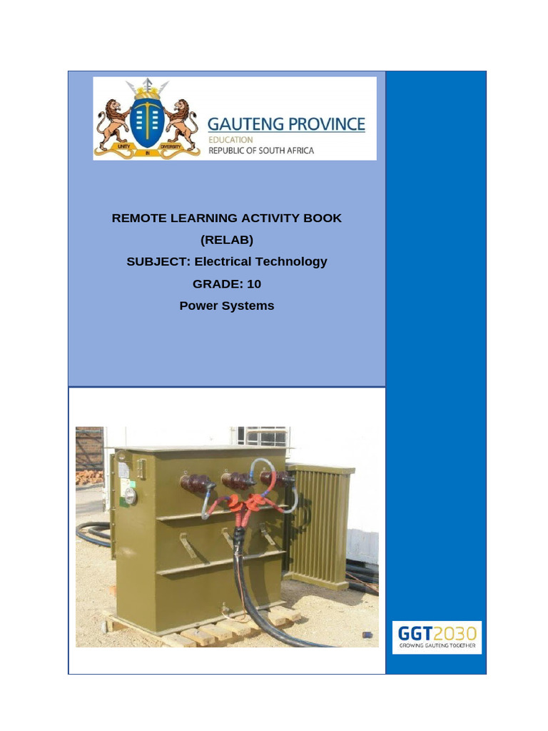RELAB Grade 10 - Power Systems | PDF | Capacitor | Series And Parallel ...