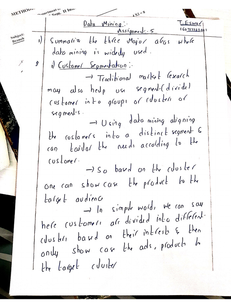 DM Assignment 5 | PDF