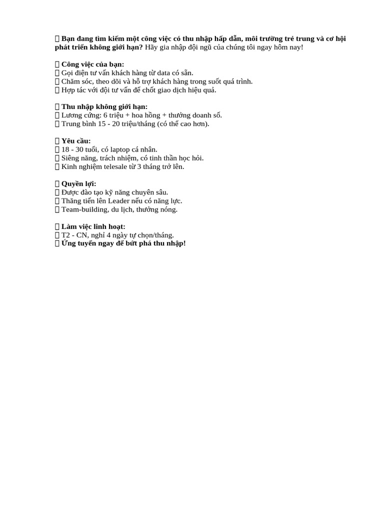 JD Telesale Tvm 1 | PDF