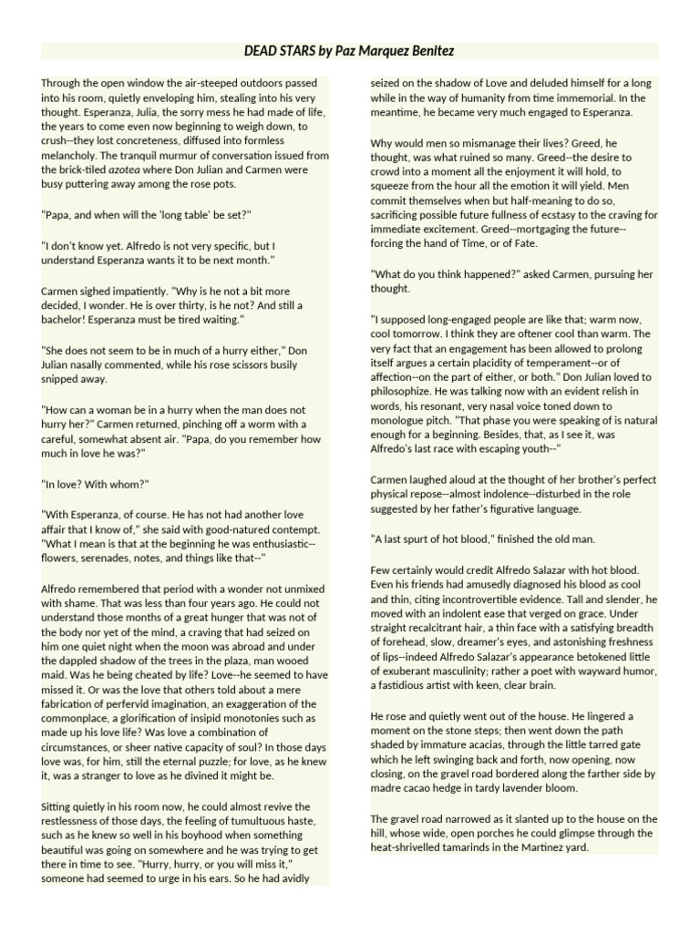 Dead Stars | PDF
