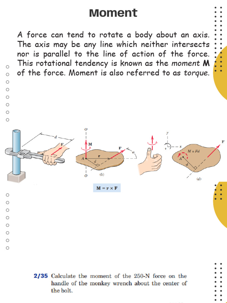 Calculating Moments and Torque in Forces | PDF