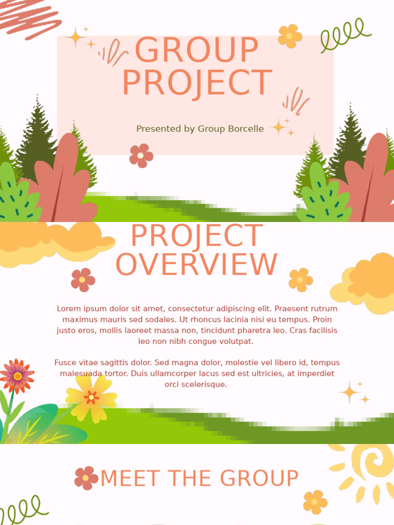 4 Mau Powerpoint Thuyet Trinh Nhom | PDF