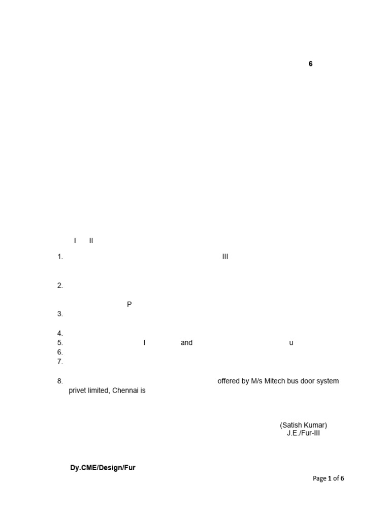 Tour Report For USBRL - Coaches - Plug - Door - Mitech | PDF | Door