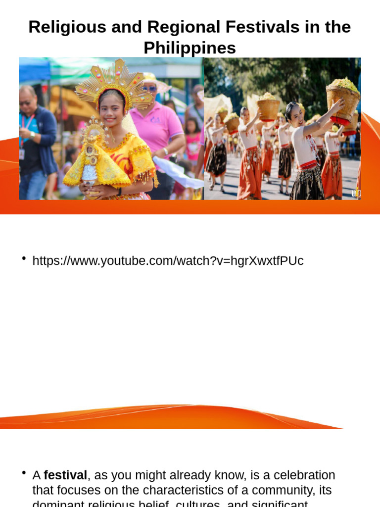 Philippine Religious and Regional Festivals | PDF