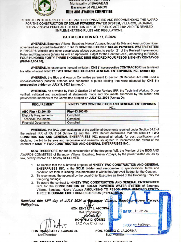 Bac Resolution | PDF