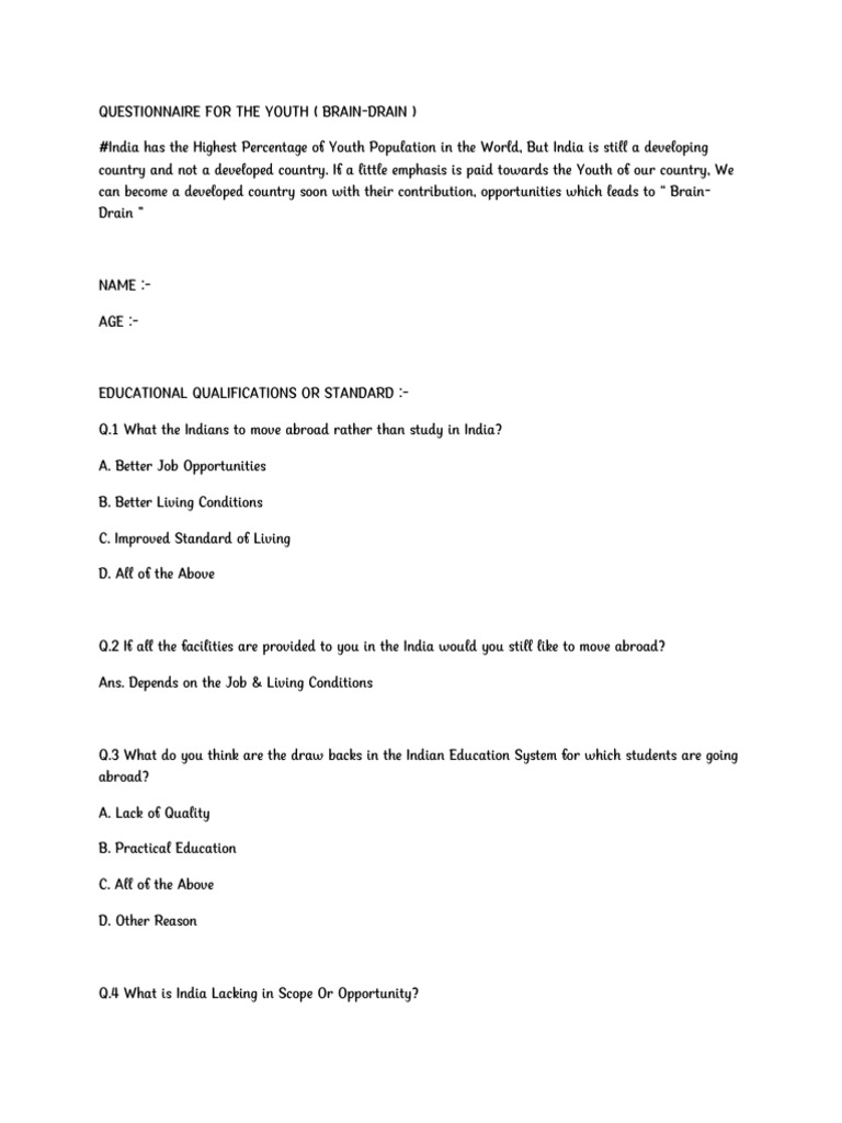 QUESTIONNAIRE F-WPS Office | PDF