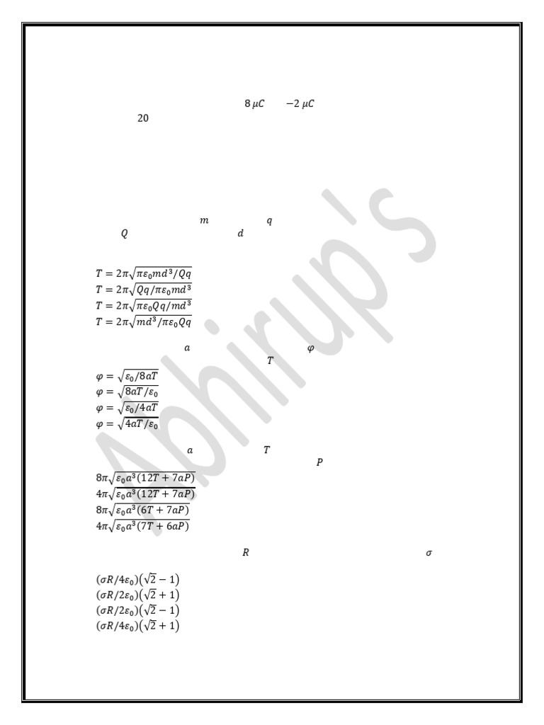 AAI ATC Physics 2025 & IMD SA Physics - Assignment-3 | PDF | Capacitor | Capacitance