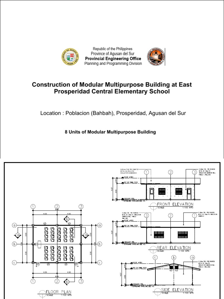 Modular Multi-Purpose Bldg | PDF | Electrical Equipment | Electrical ...
