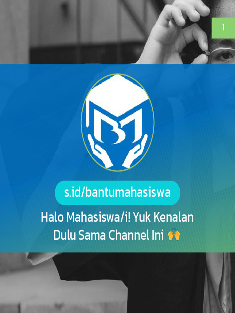 Bantumahasiswa Perkenalan Channel | PDF