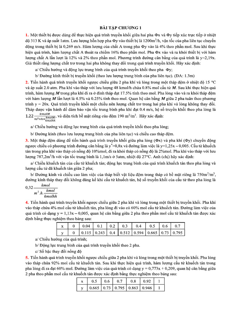 TK-BT Chuong 1-2025 | PDF