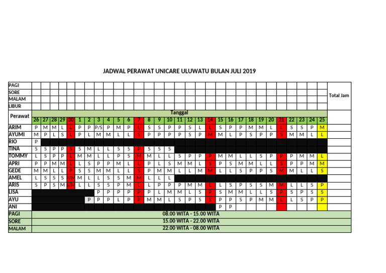 Jadwal desember | PDF