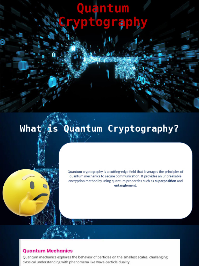 Quantum Cryptography | PDF