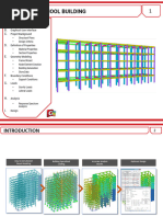 Analysis and Design of 5-Storey RC School Building Using Midas Gen | PDF | Beam (Structure ...