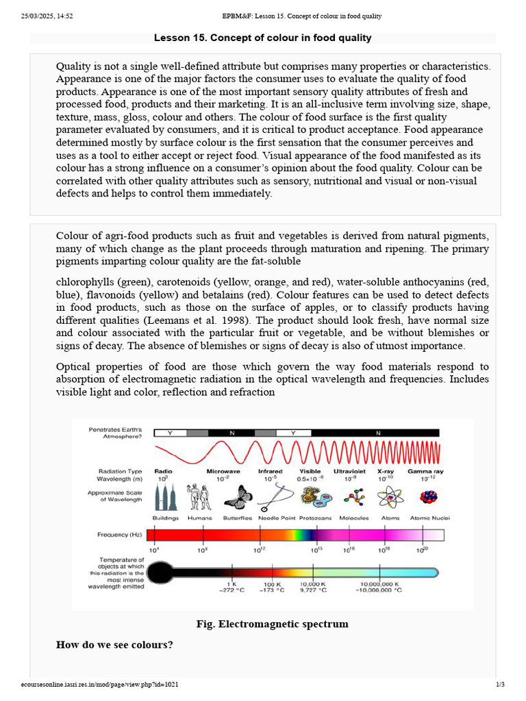 Ccc Food | PDF | Color | Electrodynamics