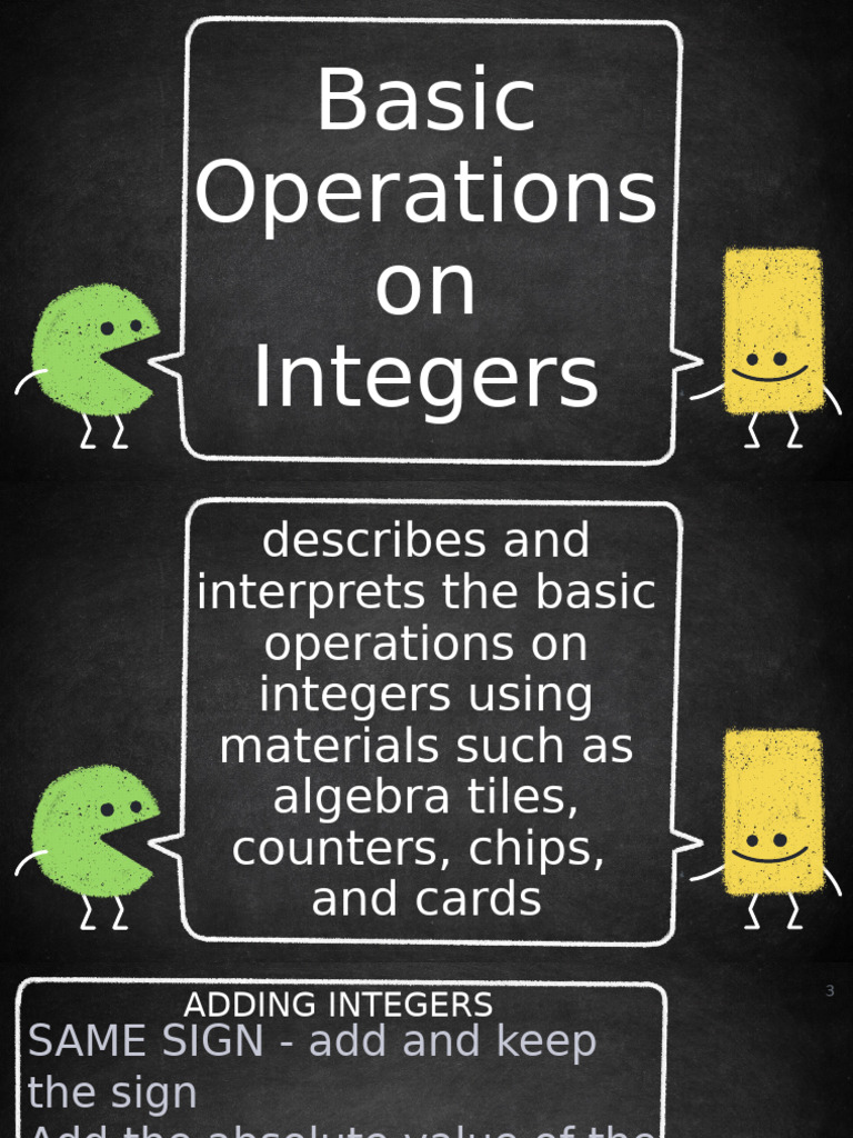 Rules for Adding Integers | PDF | Integer | Numbers