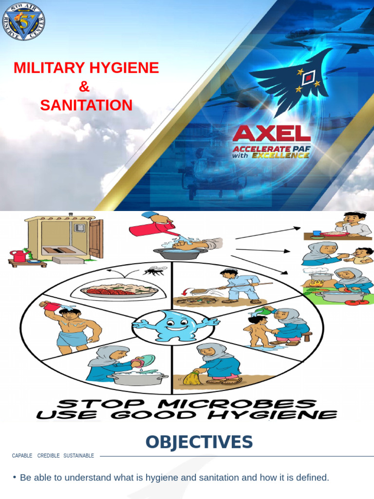 Military Hygiene and Sanitation Guide | PDF | Hyperthermia | Hygiene
