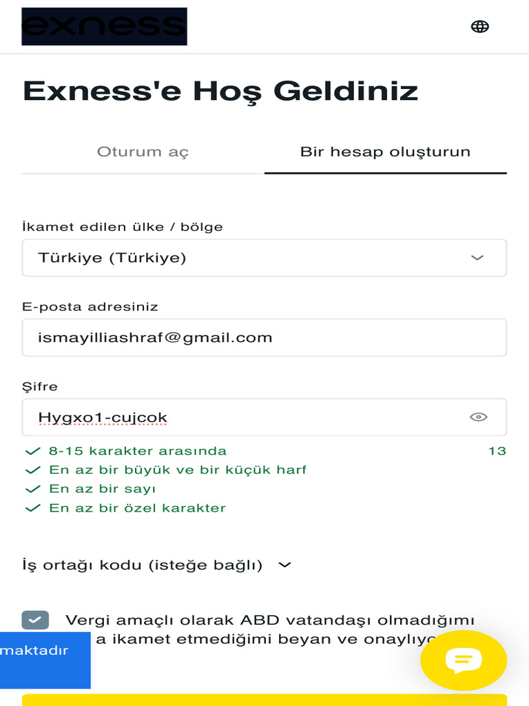 Exness Sign Up - Quick and Easy Exness Account Creation | PDF