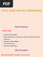 Making Soluble and Insoluble Salts | PDF | Sodium Chloride | Solubility