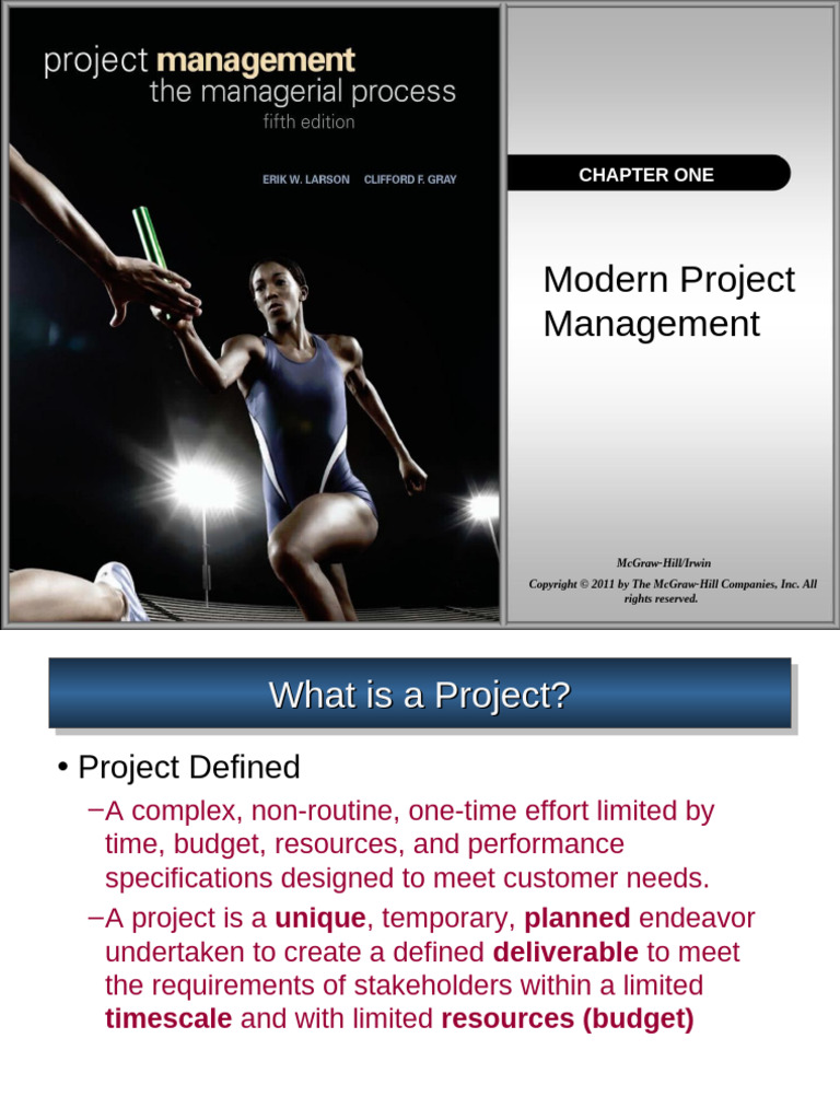 Project 1 Chap1 Autosaved | PDF | Project Management | Goal