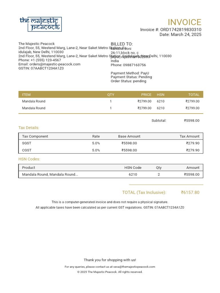Invoice | PDF | Taxation | Government Finances