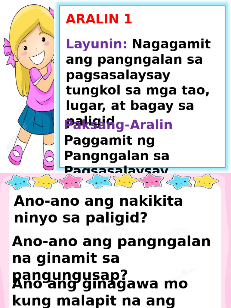 Grade 3 q1 Filipino Modyul1 211005125643 | PDF